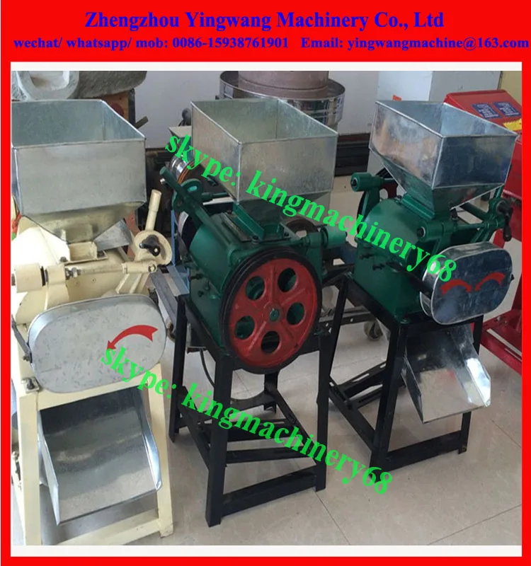 Peanut/ Bean/ Sorghum Flakes Milling Machine - Buy Grain Crush Into ...
