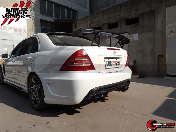 Body Kit AMG3 Style Auto Parts Bumpers For 2001-2007 C -Class W203 ...