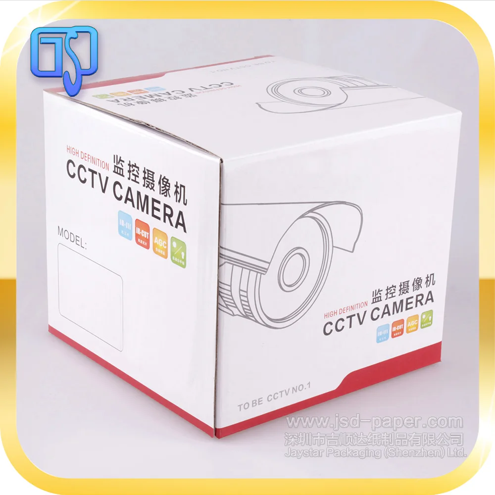 Nice High Quality Custom Cctv Camera Box Electronic Packaging Box With ...