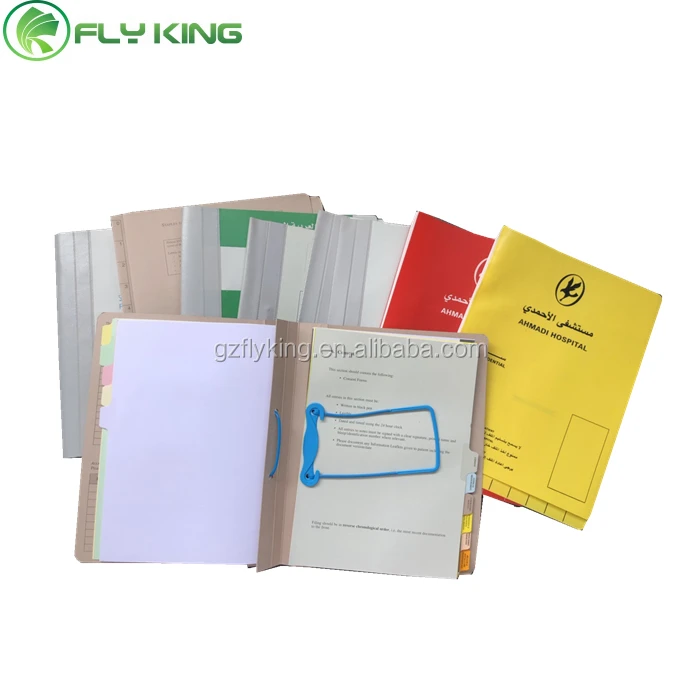Custom Medical Files - Durable PVC and PP Folders