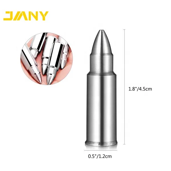 Whisky & Stone - Premium Silver Bullet Whiskey Stones