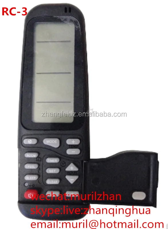 White 17 Keys Kt-9018e Universal A/c Remote Control 40 In 1 Air ...