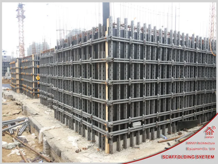 New Developed Reusable Concrete Wall Formwork System Replace Plastic ...