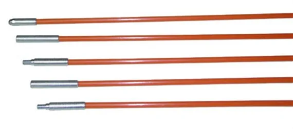 China Fiberglass Push Pull Cable Duct Rods - High Strength