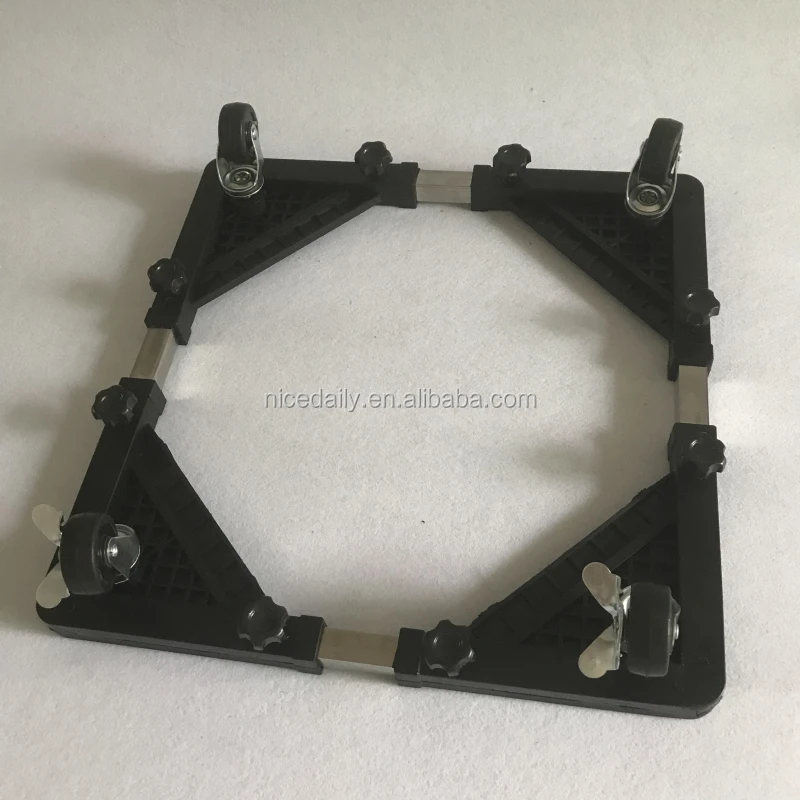 Stable and Adjustable Base for Washing Machine & Refrigerator