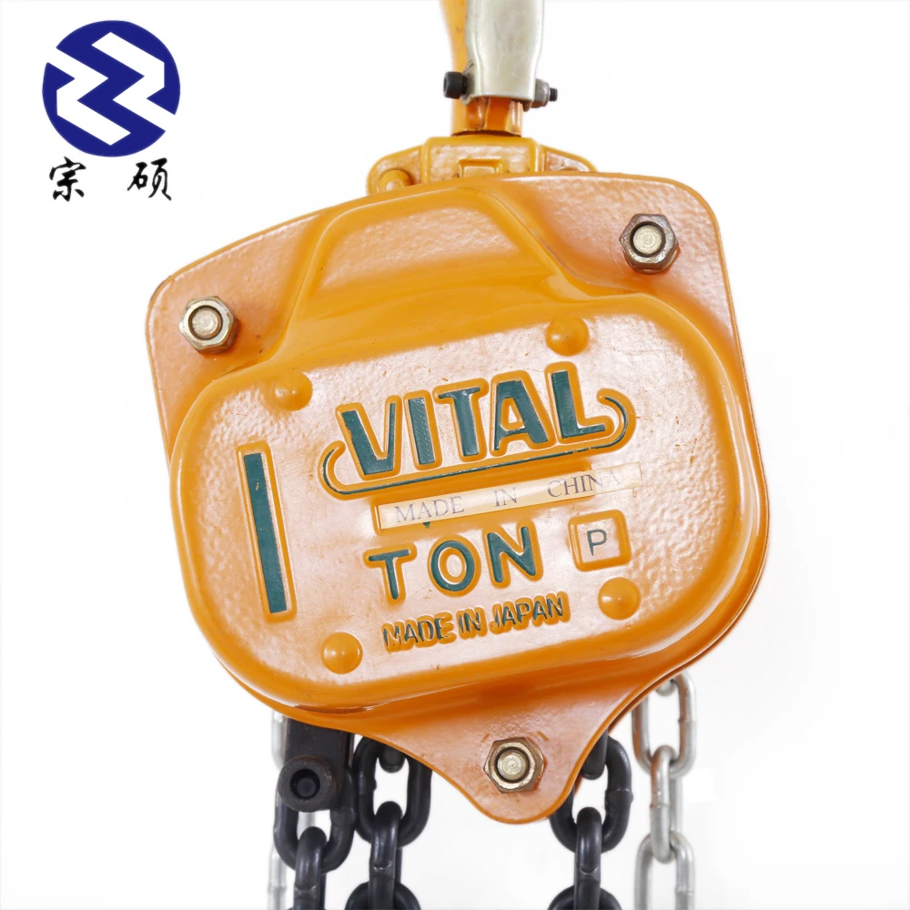 1 Ton 2 Ton 3 Ton 5 Ton 10 Ton Vital Type Chain Block Hoist For Lifting ...