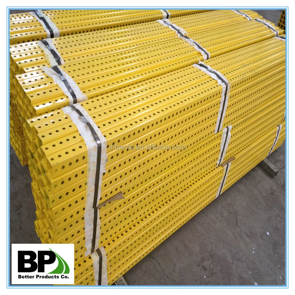 Perforated Sign Pipe Square Galvanized Steel Metal Sign Post Telespar ...