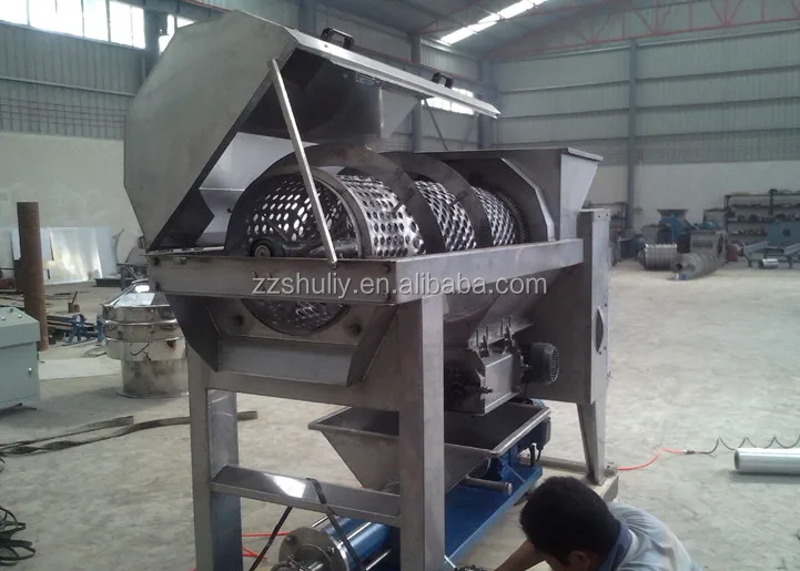 Industrial Grape Stemmer/destemmer/grape Smashing Machine With Crusher ...