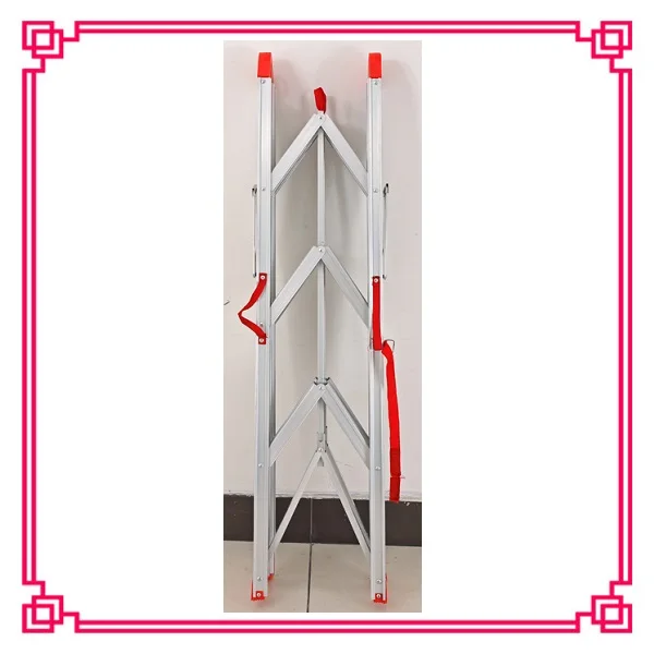 Retractable Aluminium Folding Stick Ladder - Buy Stick Ladder ...