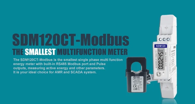 EASTRON Sdm120ct-Modbus - Precision Single Phase Meter