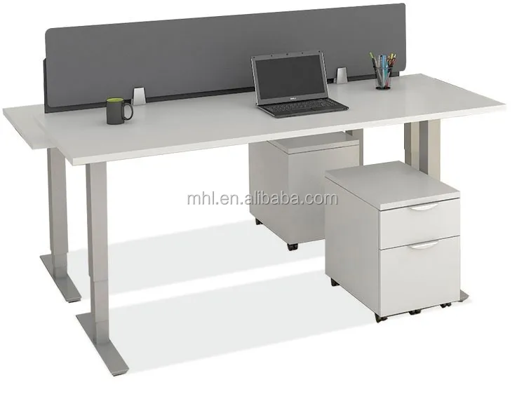 Office Desk Partition Bracket Aluminum Alloy Table Screen Privacy Panel ...