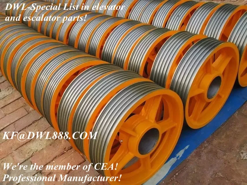 Otis Traction Wheel Double Slot Sheave 140*20*6204 - Buy Double Slot ...