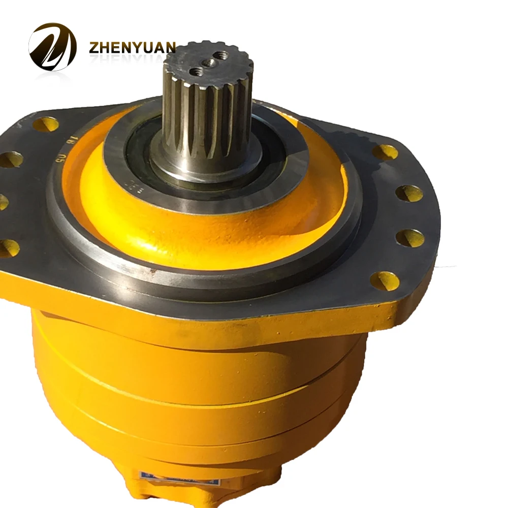 Poclain Hydraulic Motor MS05-2-14A-F05-8AD0-56EFZ - High Torque Oil Motor