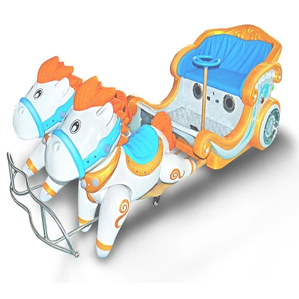 Amusement Theme Park Playgrounds Kid Rides Electric Horse Carts Ride ...