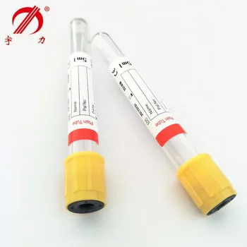 Yellow Top Collection Tube Vacutainer For Blood Taking - Buy Collection ...