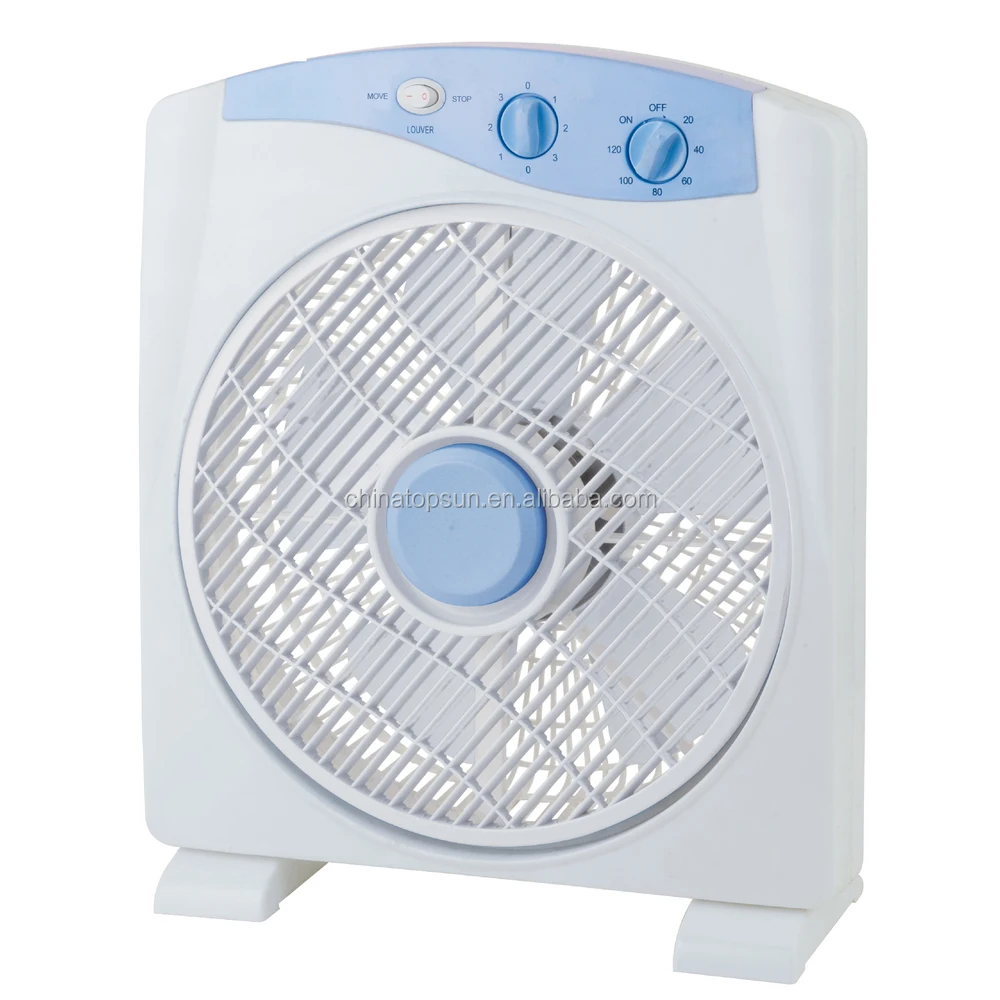 Home Appliance Electric 12 Inch Plastic Timer Square Box Fan - Buy ...