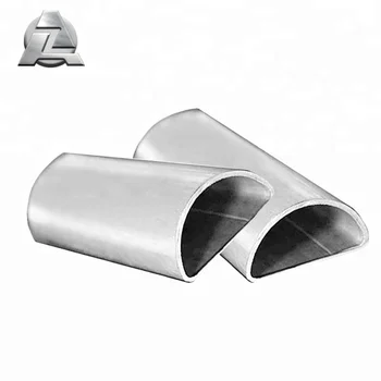 6063 T4 Aluminum Half Round Tube Sizes With Good Price - Buy Aluminum ...