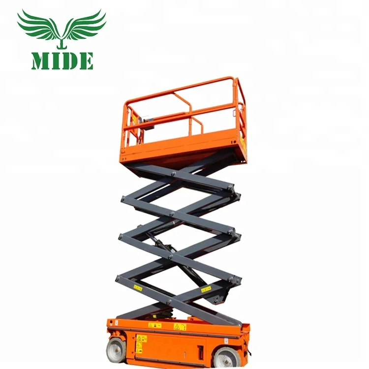 4m-20m Trailer Scissor Mobile Elevation Platform Hydraulic Two Man Lift ...