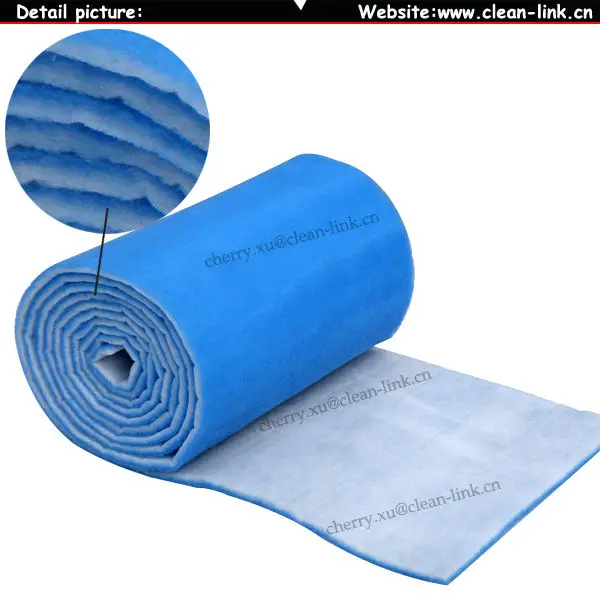 Coarse Filter Cotton And Spray Booth Filter Media And Pre Filter Media ...