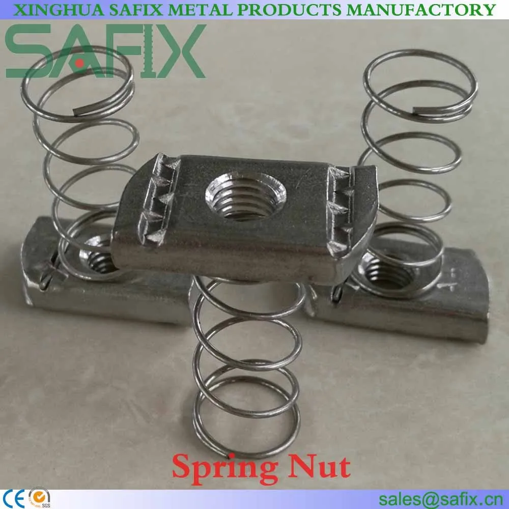 M6 M8 M10 M12 304 316 Stainless Steel Spring Nut - Buy Stainless Steel ...