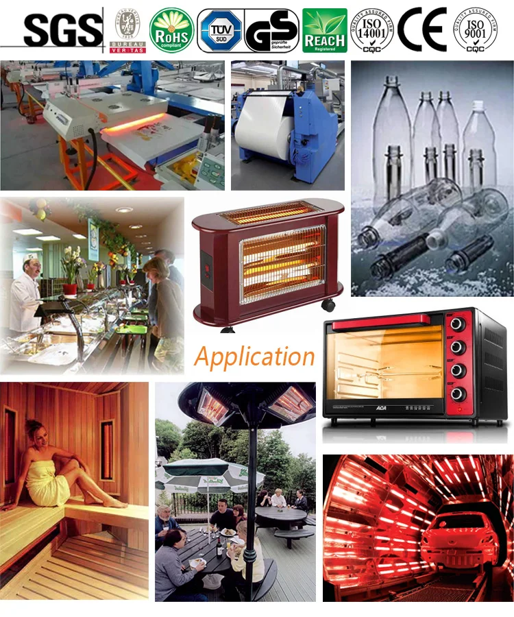 High Quality Infrared Lamp Ir Light Bath Heart Lamp Luminous Red White ...