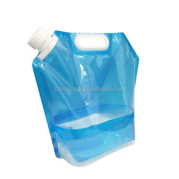 Custom 10 Liter 20Liter Edible Cooking Oil Packaging Bag / Sample Water ...