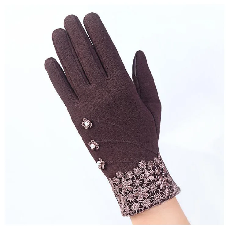 Simple Fancy Women Winter Gloves Ladies Gloves Free Size - Buy Fancy ...