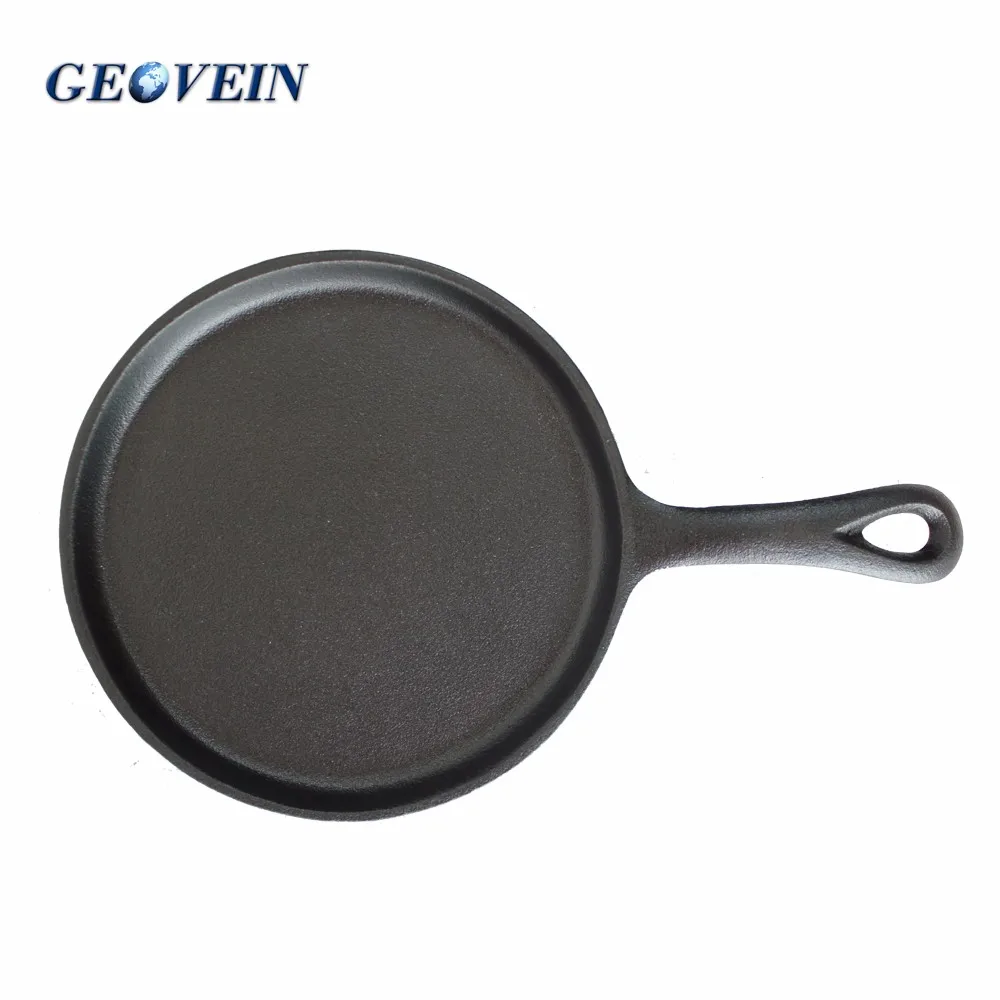 Non Stick Tawa Flat Bread Pancake Pan Cast Iron Indian Roti Chapati Pan ...