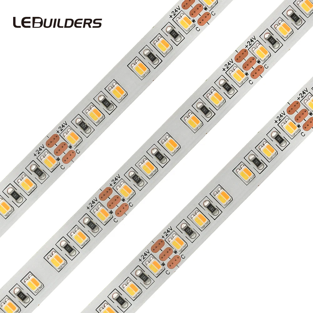 Led Backlight 12v 24v 3528 Dual Chip In One Led Two Color Led Strip ...