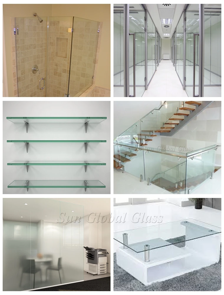 Bs6206/ce Certification 10mm Heat Soak Toughened Safety Tempered Glass ...