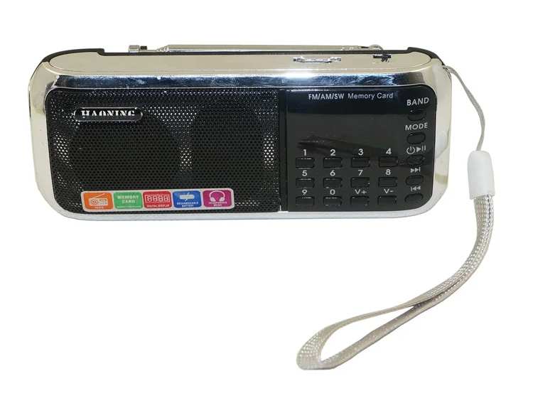 Best Small Radio - Portable AM/FM/SW Radio with USB TF