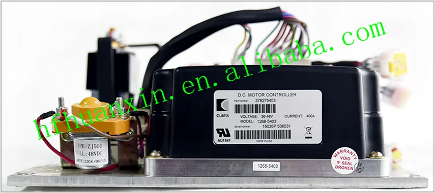 Curtis 1268-5403 Sepex Dc Motor Controller Assy 48v 400a 0-5k For Heavy ...