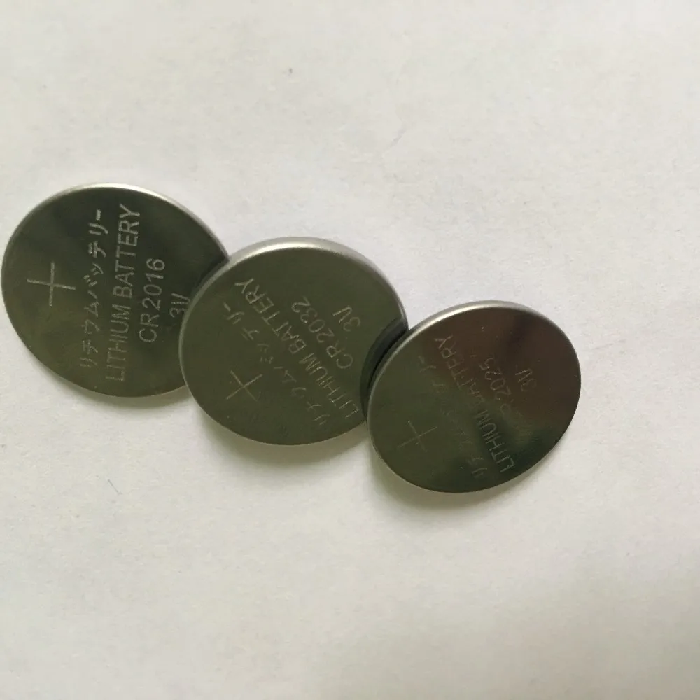 3.0v Lithium Button Cells Batteries Cr2025 For Car Remote Control - Buy ...