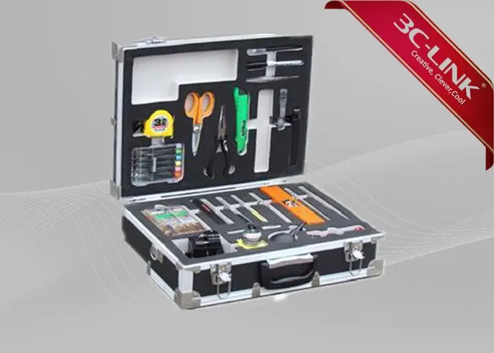Fiber Fusion Splicing Tool Kit Fiber Optic Machine Compact Field Fiber ...