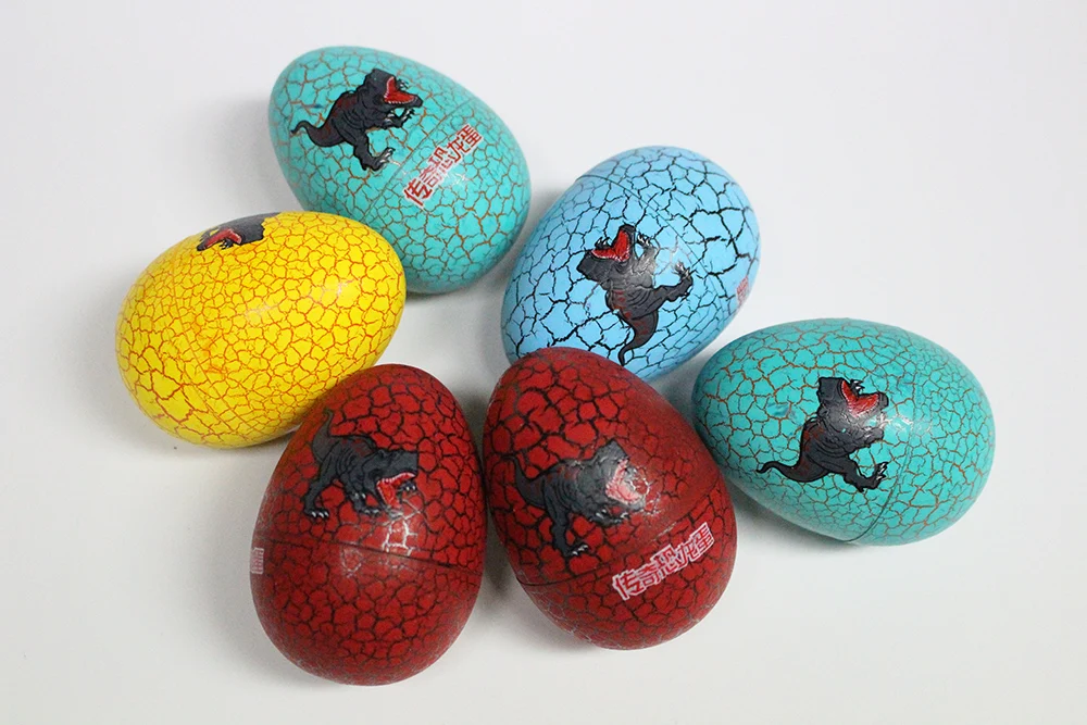 Kids Dino Theme Park Toy Plastic Dinosaur Ring In Egg - Buy Plastic ...