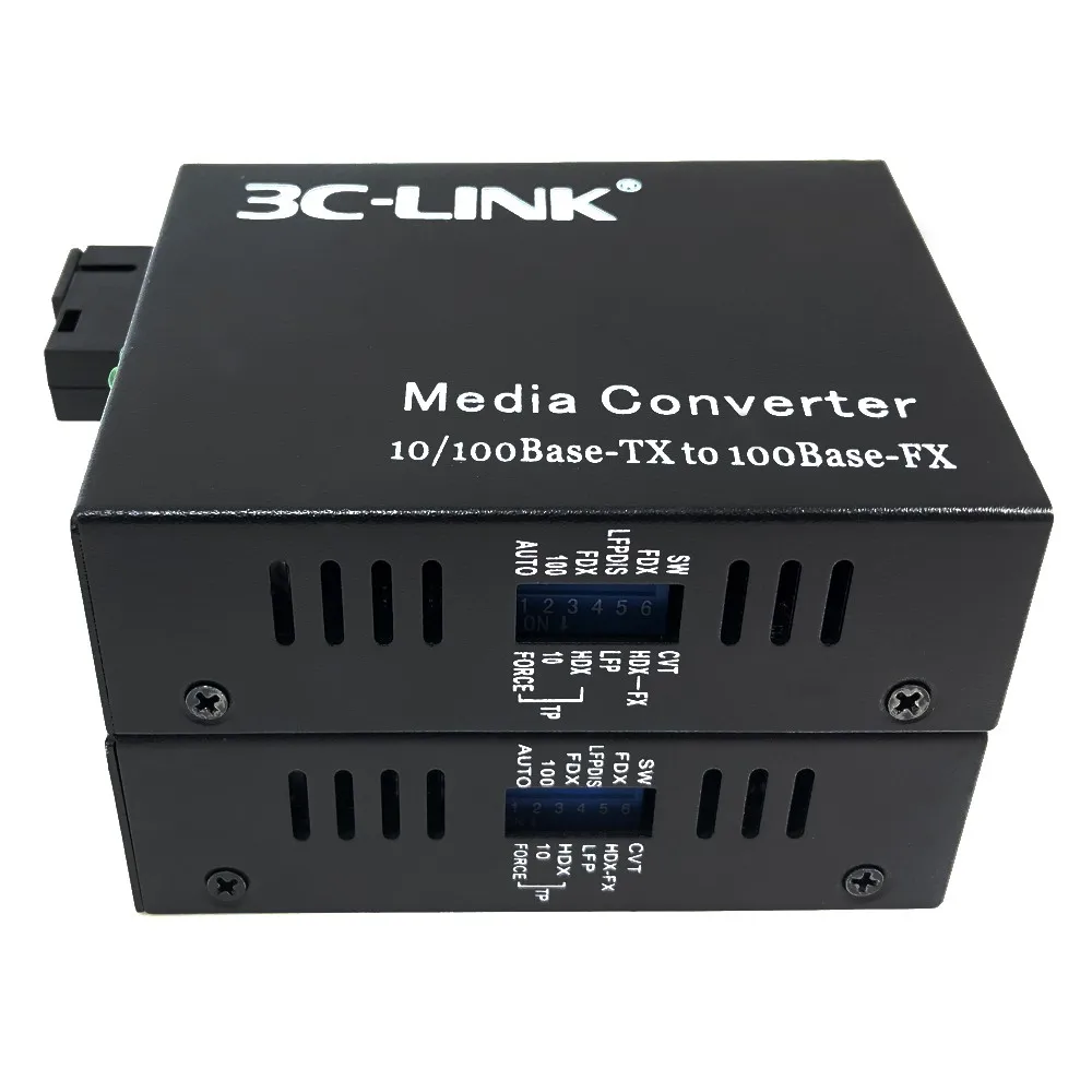 3c-link Media Converters - Efficient 10/100base-Tx to 100base-Fx WDM ...