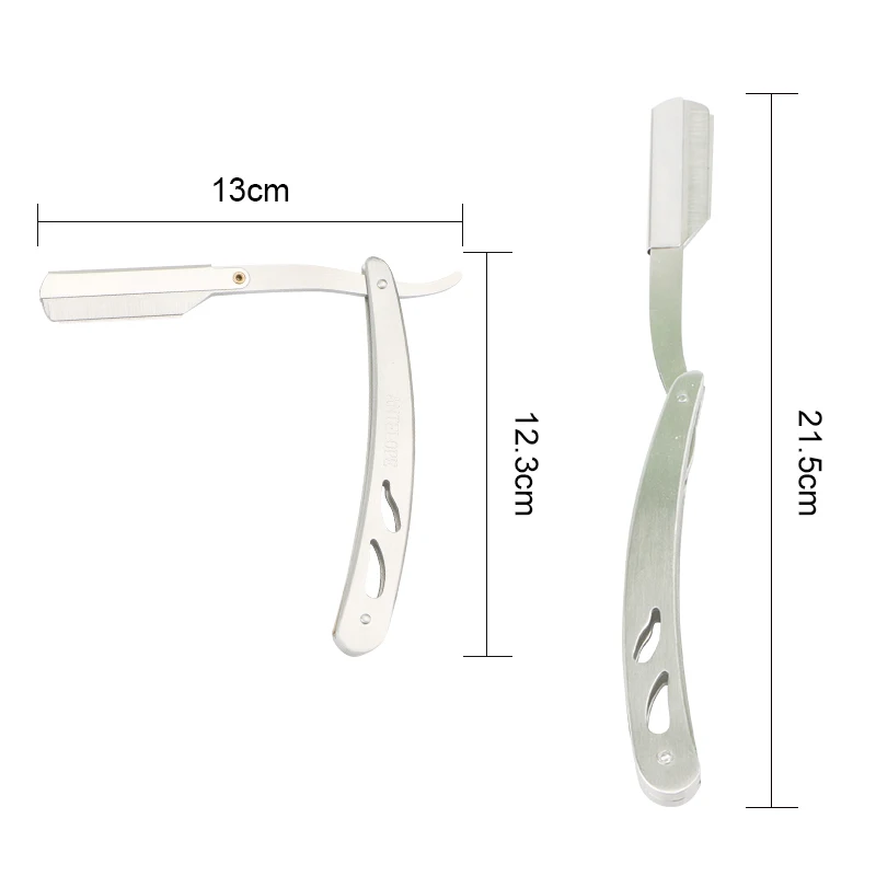 Stainless Steel Folding Private Label Shavette Razor