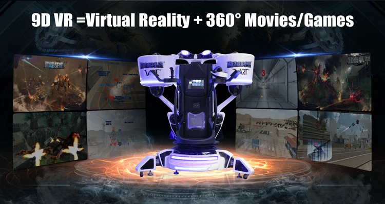 Electric Tickle Machine 9d Game Vr Flying Simulator Virtual Reality 360 ...