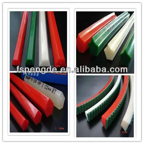 Rubber Polyurethane Urethane Pu V Belt Pu Round Belt on Sale