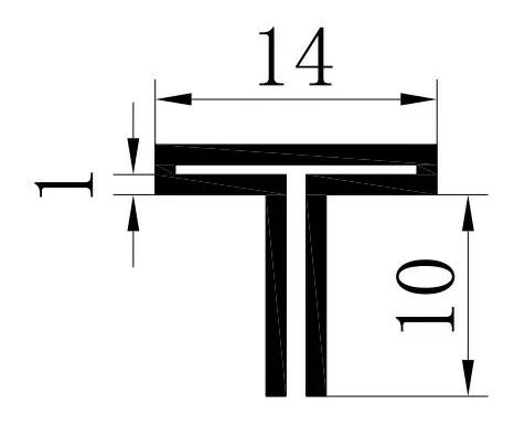 Hairline Brushed Stainless Steel Divider Strips for Floors