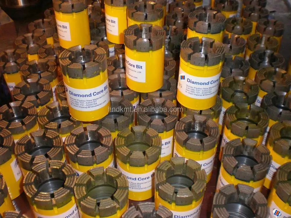 Diamond Crown Drill Bit 25mm,16mm Hq Hq3 Nq Nq2 Crow Bit,Impregnated ...