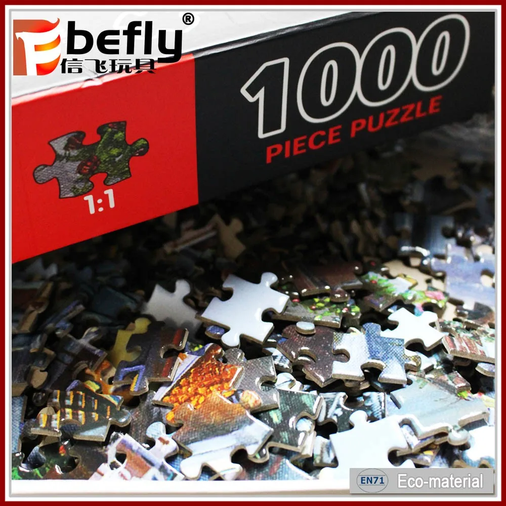 Accept Custom Jigsaw Puzzle Toys Factory For Kids Diy - Buy Puzzle Toys ...