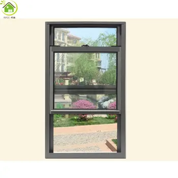 China Suppliers Customized Hung Window White Slide Up Vertical Sliding ...