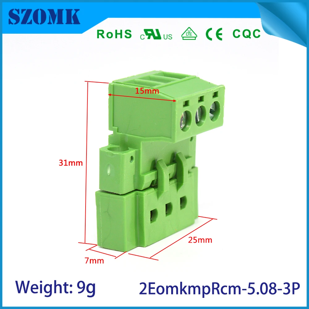 PCB Screw Terminal Block 5.08mm 3poles - Reliable Connectivity