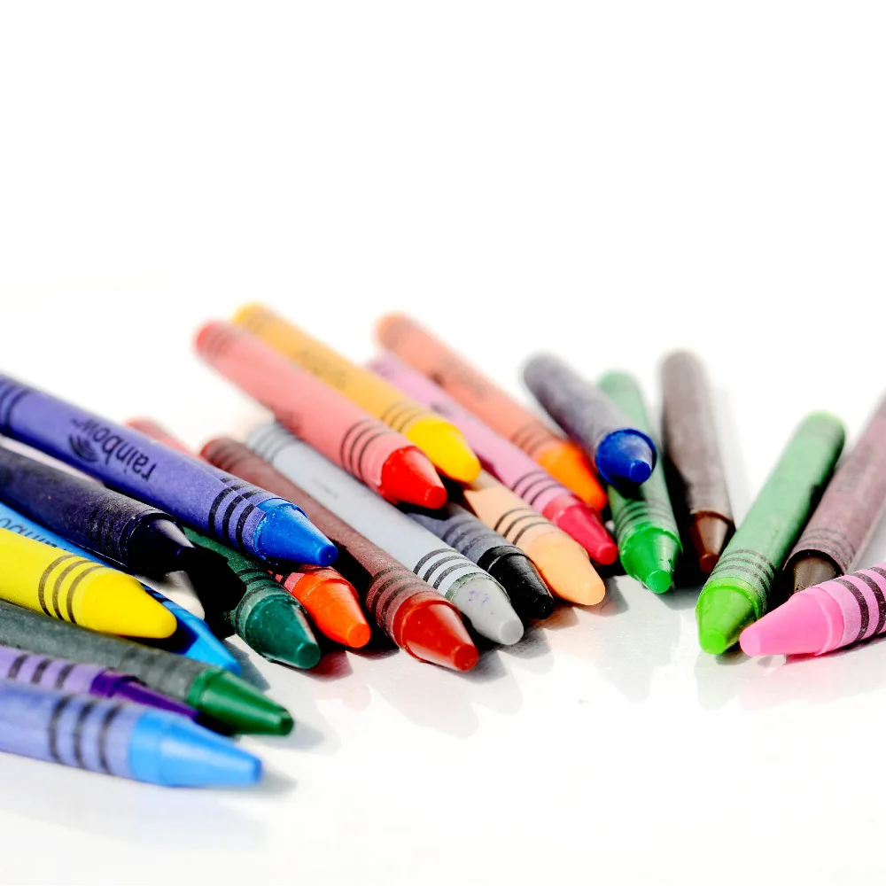 4 Colors Crayons Per Cellophane Pack Red,Blue,Green,Yellow - Buy ...