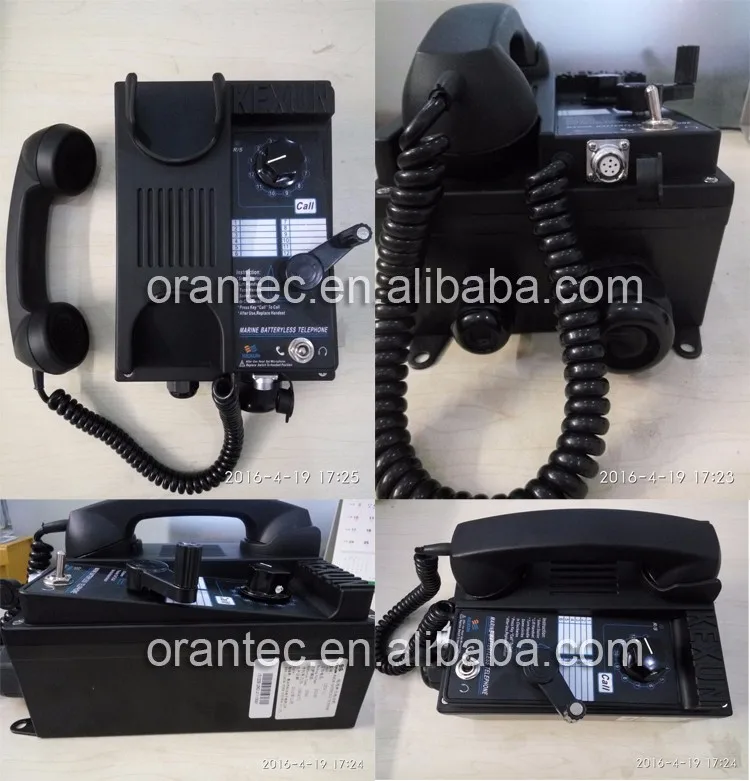 12KS-1J Noise-Proof Marine Sound Power Telephone with Headset