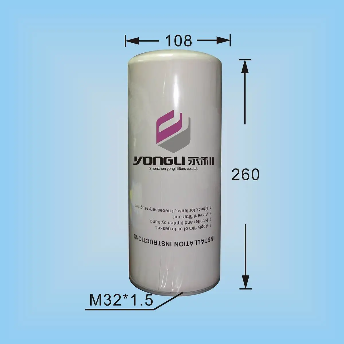 Oil Filter For Weichai Engine - Buy Oil Filter For Weichai Engine ...