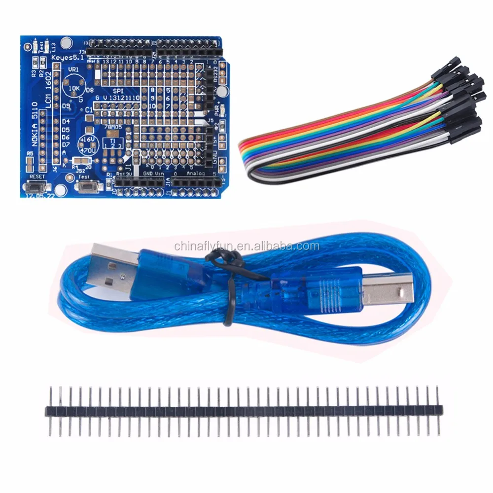 Elektronisches Starter-lernkit Für Arduino,Mcu-platine 1602 Lcd-motor ...