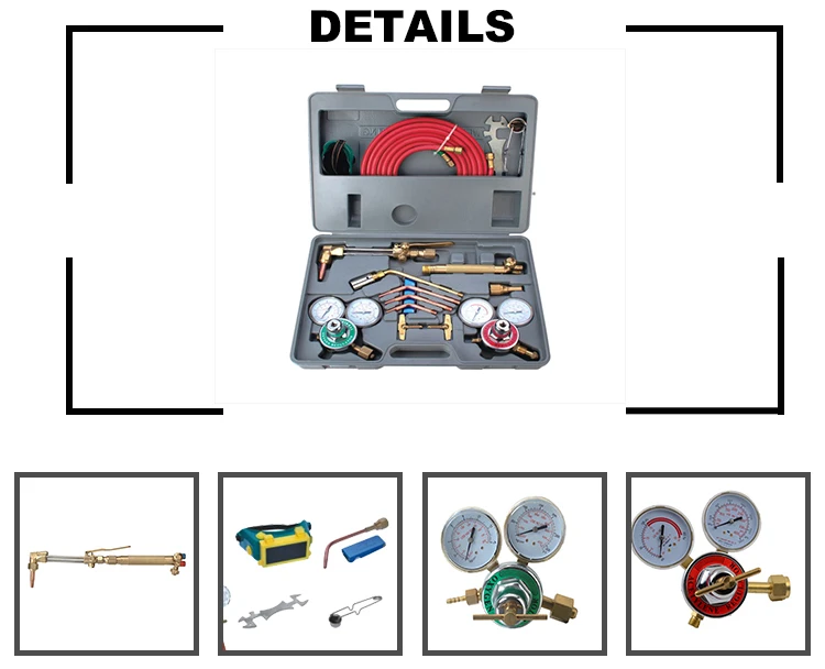 New Portable Gas Welding Kit With Oxygen/acetylene Regulator - Buy Gas ...