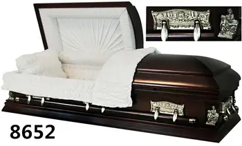 Last Supper Most Expensive Casket Us Style Wood Casket Accessories ...